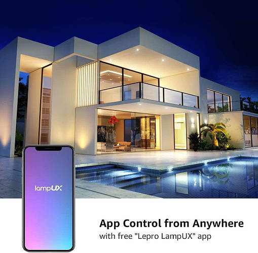 Купить Умная лампа Lepro GU10, цена 422.10 ₴ — Prom.ua (ID#1794317881)