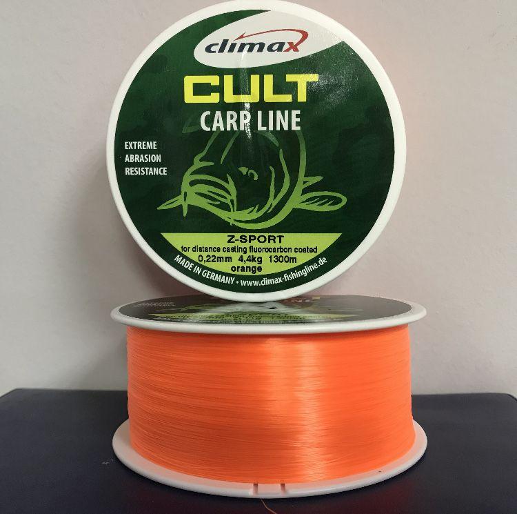 Леска Climax Cult Carp Line ORANGE Z-Sport [0.25_0.30] — Купить ...