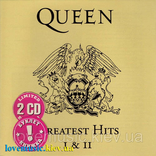 Музичний сд диск QUEEN Greatest hits I & II (1992) (audio cd) (ID ...