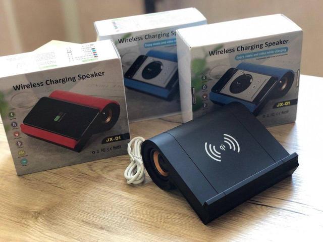 Bluetooth Колонка Wireless Charging Bluetooth Speaker JX-01 с ...