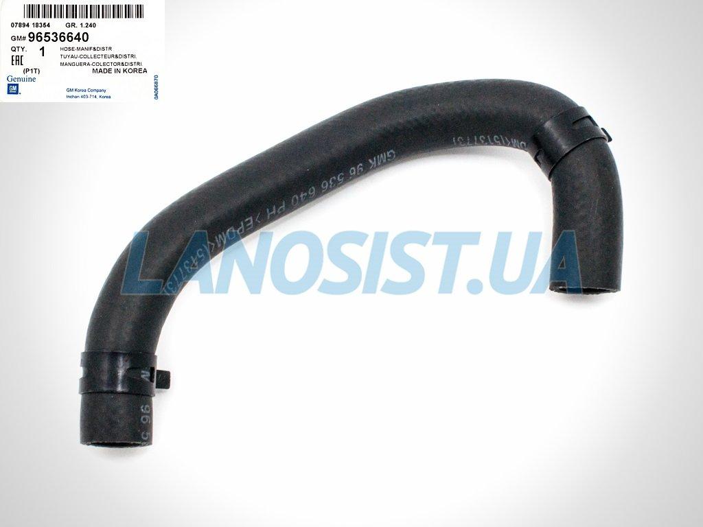 Патрубок впускного коллектора Авео 1.5 GM 96536640 (ID#1752851423 ...