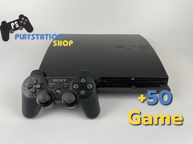 Купить Playstation 3 (PS 3 Slim) на 500gb, Один джойстик, Прошита 50 ...