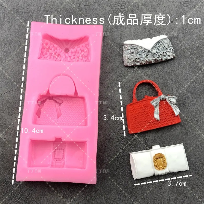 Молд Силиконовый "Сумки" - Размер Молда 10*5см, Силикон — Купить ...