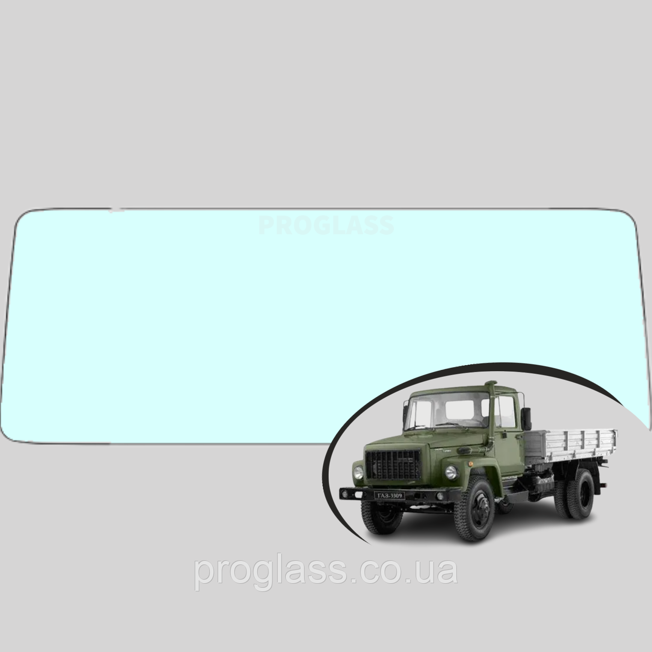 Лобове скло ГАЗ 3307/3309/4301/3308/3309 (Газон) (1990-): продаж, ціна у Києві. Автоскло від ...