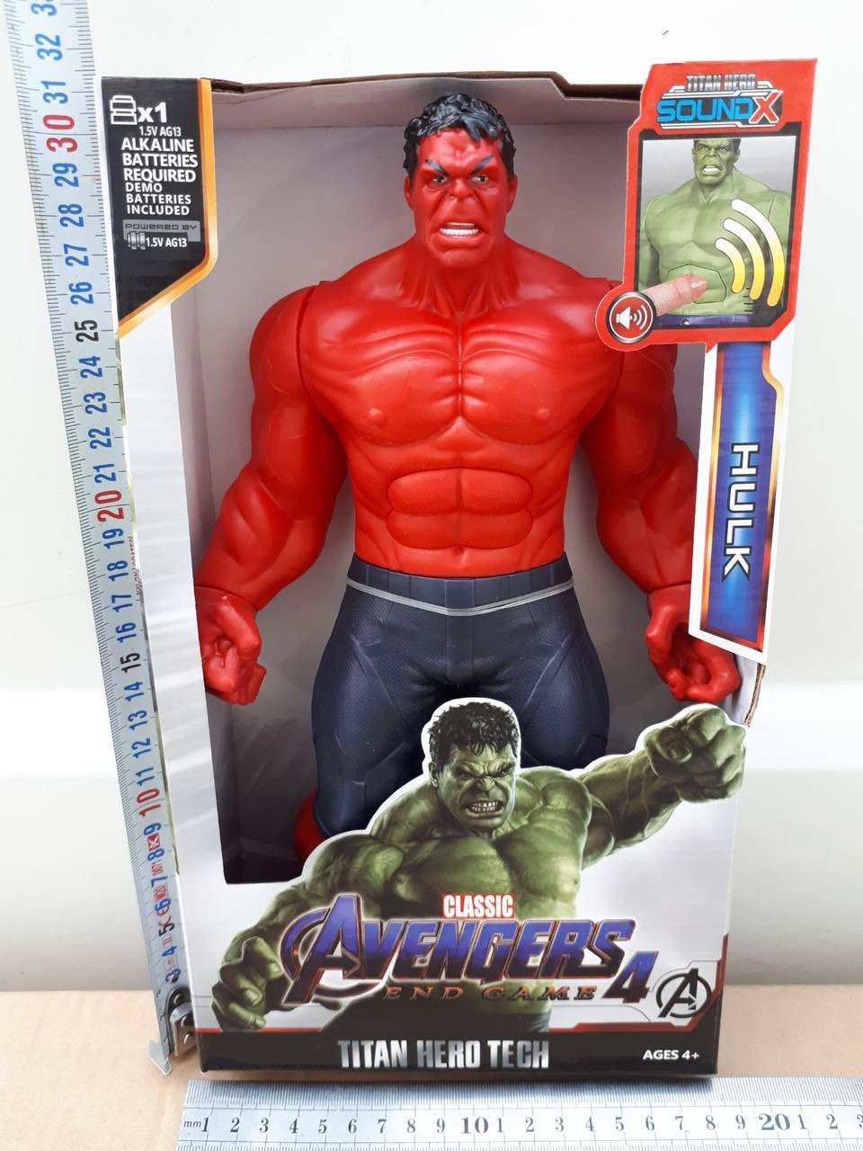 Фигурка Красный Халк 30 см (ID#1794781793), цена: 300 ₴, купить на Prom.ua