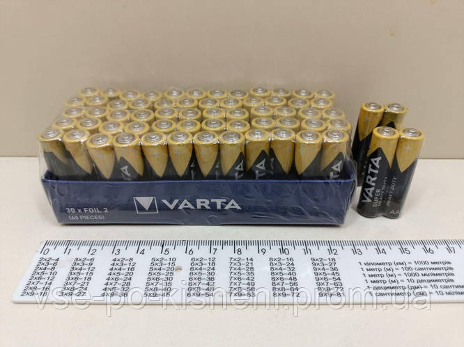 Купить Батарейка VARTA SUPERLIFE 1.5V AAА (R3) Zink-Carbon (соляная ...