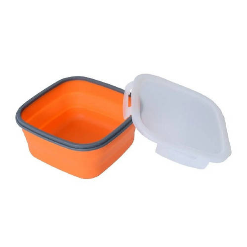 Контейнер для еды силиконовый Tiross TS-1413 складной Orange (ID ...