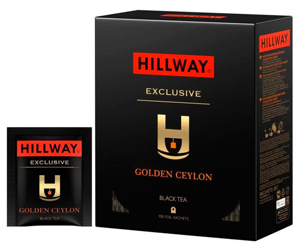 Купить Чай Hillway Exclusive Golden Ceylon" чорний в інд.упаковці 100ф ...