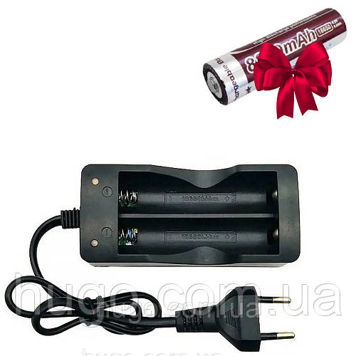 Купить Зарядка на 2 аккумулятора 18650, MS-202A + Подарок Аккумулятор ...