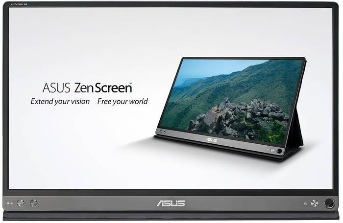 Купить Монитор портативный LCD 15.6" Asus ZenScreen GO MB16AP USB-C ...