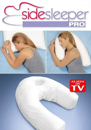 Купити Анатомічна подушка для сну Side Sleeper ергономічна ортопедична ...