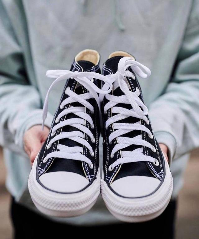 Крутые Черно-белые Классические Кеды Converse All Star Унисекс 36,37,38 ...