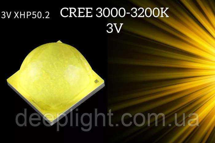 Купить Новинка Светодиод Cree XHP50.2 3V 2200Lm 19W 3000 - 3200к желтый ...