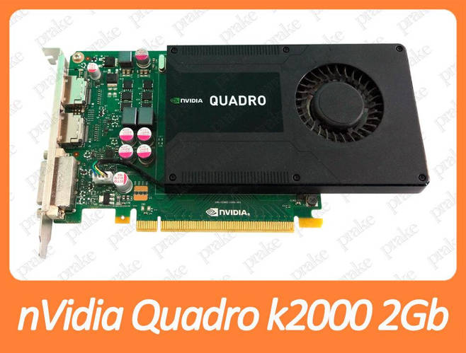 Відеокарта nVidia Quadro K2000 2Gb PCI-Ex DDR5 128bit (DVI + 2 x DP ...