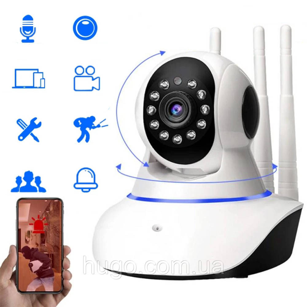 Купить Беспроводная Wifi камера с датчиком движения ночным наблюдением