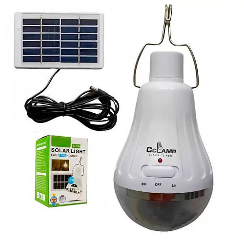 Купити Підвісний аварійний LED ліхтар із сонячною панеллю CL-028MAX / Лампочка для кемпінгу ...