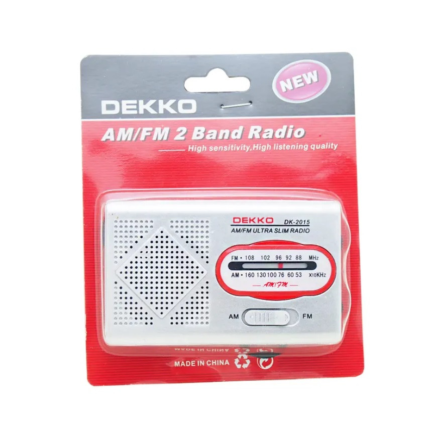 Купити FM радіоприймач радіо на батарейках Bodasan DEKKO DK-2015, ціна 399 грн - Prom.ua (ID ...