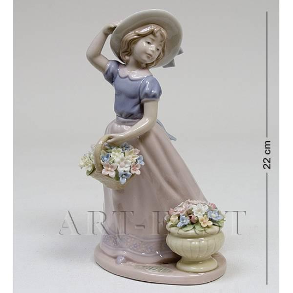 Cms 20 26 Статуетка Дівчина з квітами Pavone ціна 3306 60