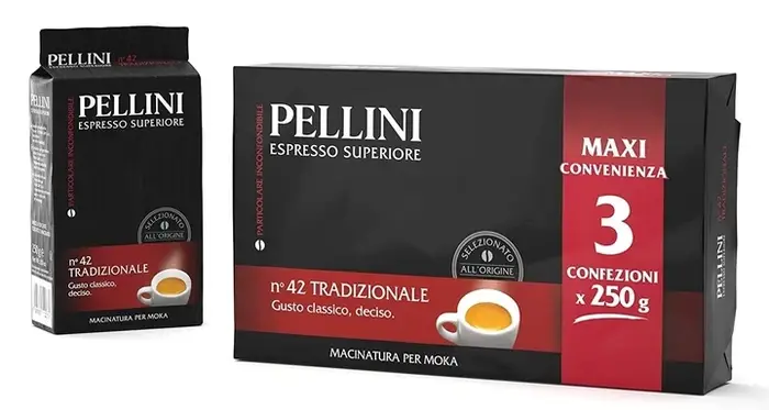 Кава Pellini Espresso Superiore n.42 Tradizionale мелена 250 г (ID ...