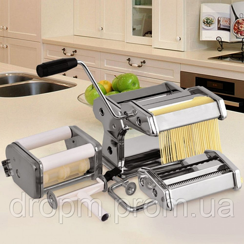Купить Паста-машина 3 в 1 с насадкой для равиоли, Лапшерезка Pasta Set ...