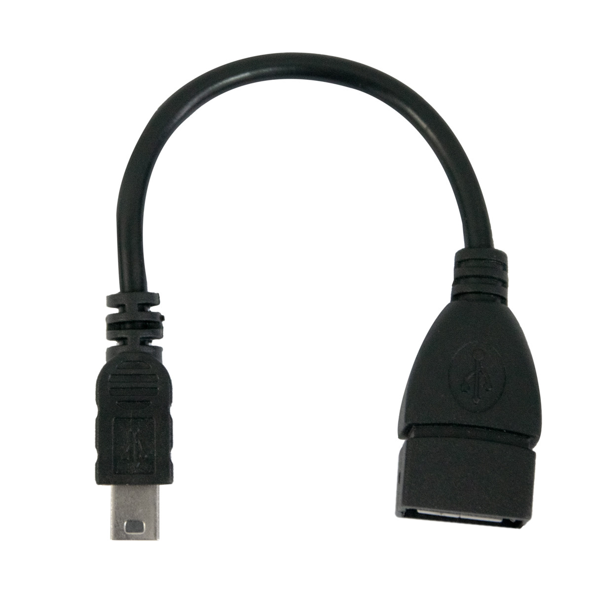 Купити Otg перехідник Usb Miniusb тип B Чорний відігр кабель