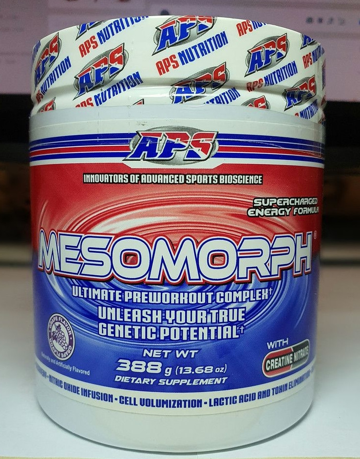 Предтренировочный комплекс APS Mesomorph 25 порций предтрен мезоморф ...
