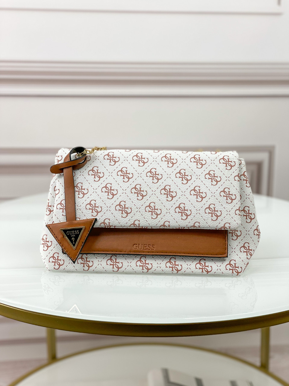 Купить Женская сумка в стиле Гесс/Guess белая, цена 651.20 ₴ — Prom.ua ...