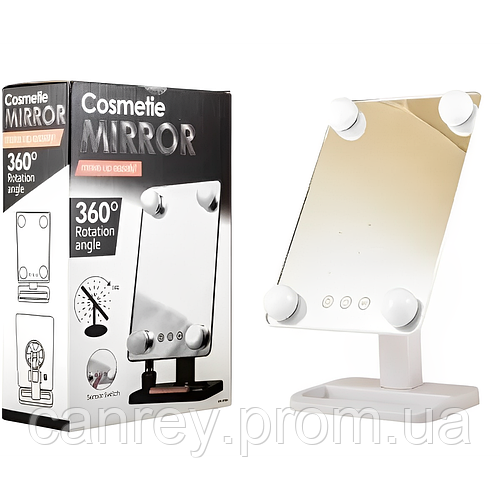 Купити Компактне дзеркало з підсвіткою для макіяжу Mch Cosmetie Mirror 360 Rotation Angel з Led