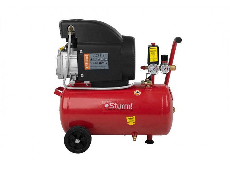 Воздушный компрессор Sturm 1600 Вт, 24 л AC9316 (ID#1796948348), цена ...