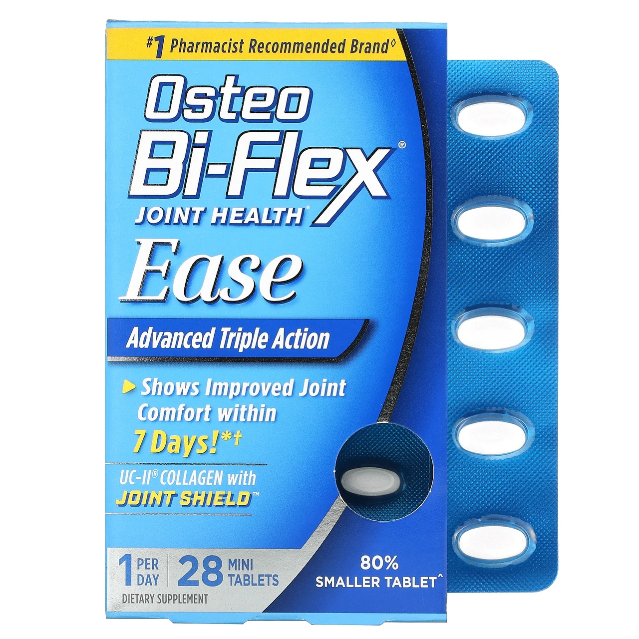 Osteo Bi-Flex, Osteo Bi-Flex, легкость, коллагеновая формула UC-II, 28 ...