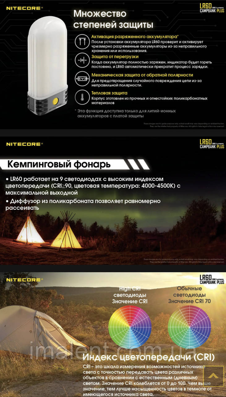 Купить 3в1 - Кемпинговый фонарь + Power Bank + зарядное устройство ...