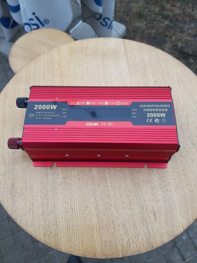 Купити Перетворювач струму AC/DC з LCD-дисплеєм UKC 2000W KC-2000D/ Автомобільний інвертор 2000W ...