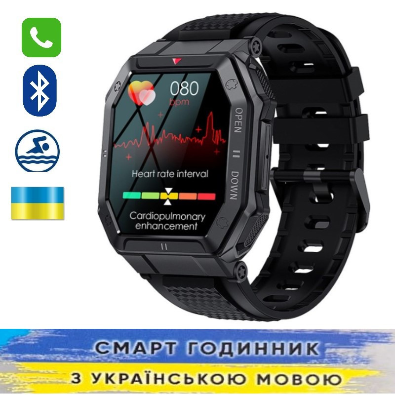 Умные Смарт Часы Тактические Мужские Modfit Smart Watch ...