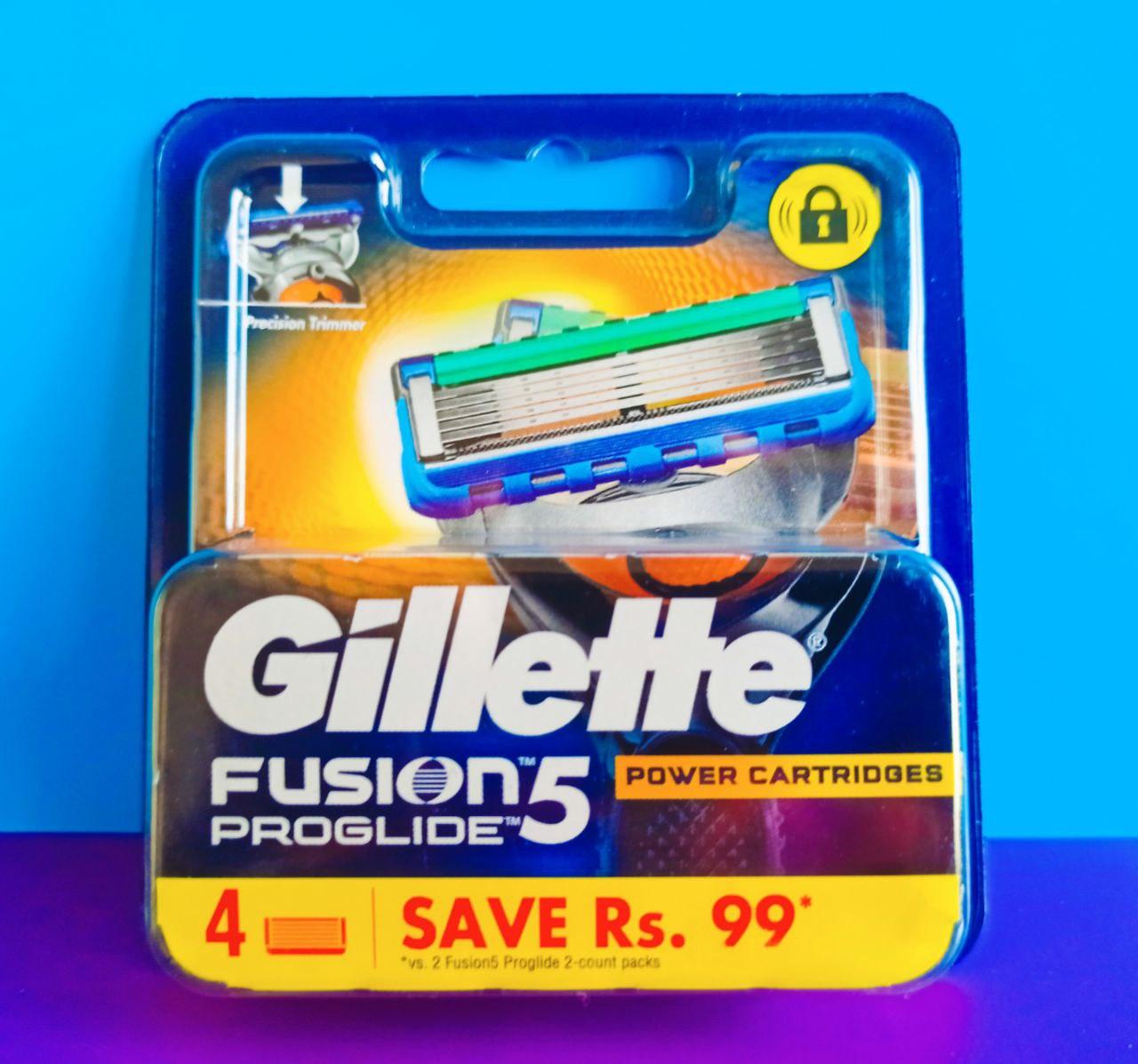 Купить Gillette Fusion5 Proglide Power 4шт. Оригинал (фьюжн проглайд ...