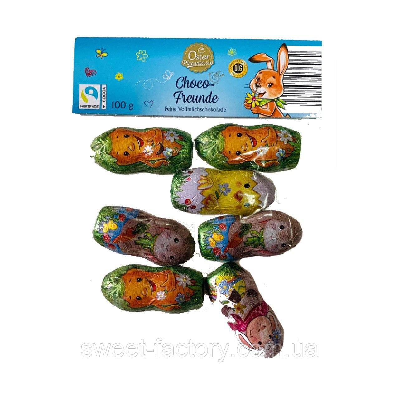Шоколадні фігурки Oster phantasie Choco freunde Mix Easter 7s 100g ...