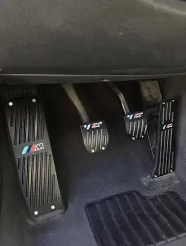 Купити Накладки на педалі BMW E34 E39 E46 E53 E84 E87 E90 E92 в М-стилі Black БМВ 1 2 3 4 5 X3 ...