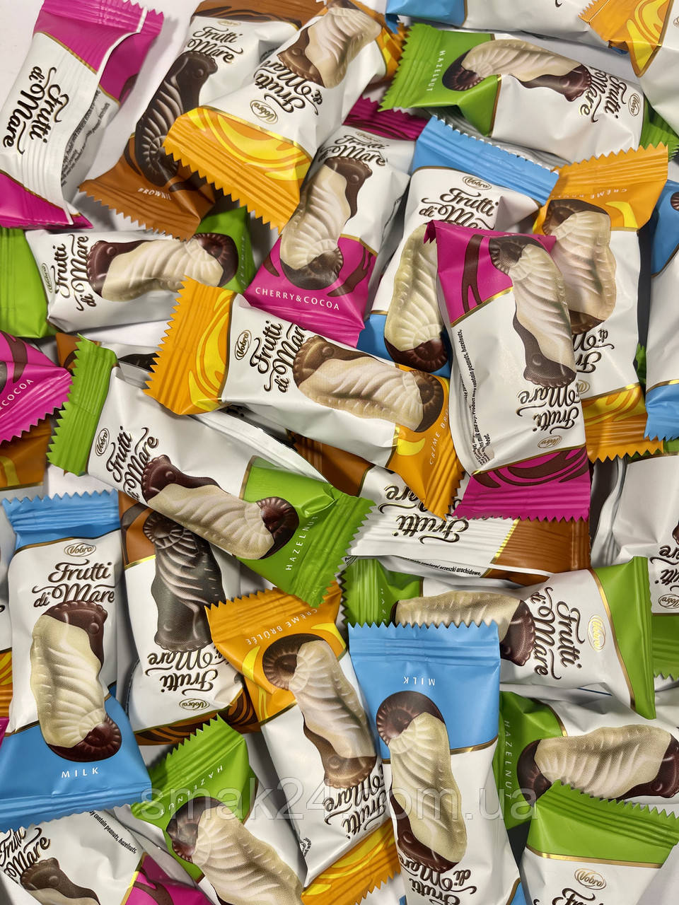 Цукерки Асорті 5 смаків VOBRO FRUTTI DI MARE 500 г Польща (ID#1797696384), ціна: 173.38 ...