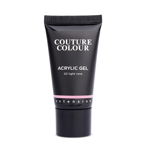 Акрил-гель COUTURE Colour Acrylic Gel Light Rose 03 светлая роза, 30 мл ...
