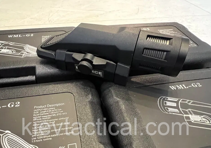 Купить Тактический фонарь на систему пикатини inforce WML g2 500lumen ...