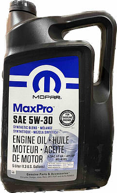 Mopar maxpro 5w30 | Сравнить цены и купить на Prom.ua