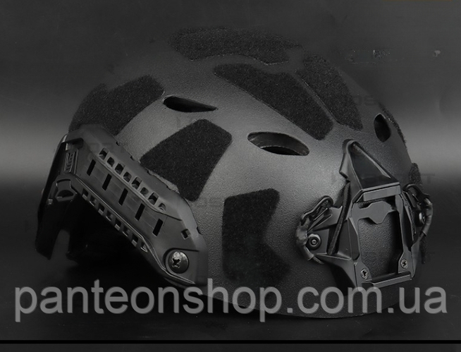 Страйкбольний шолом FAST SF SUPER HIGH CUT полегшена версія Black ...