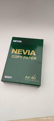 Купити Папір для принтера формату А4 NEVIA copy paper 80гр/м2 (500арк ...