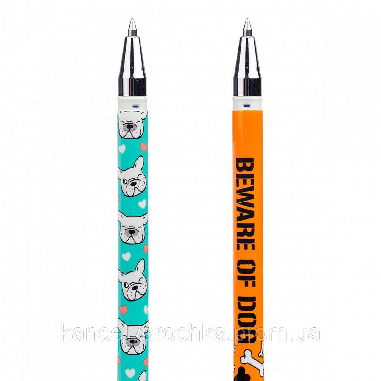 Ручка YES гелевая пиши-стирай ʺDogʺ 0,5 мм, синяя (ID#1798221969), цена ...