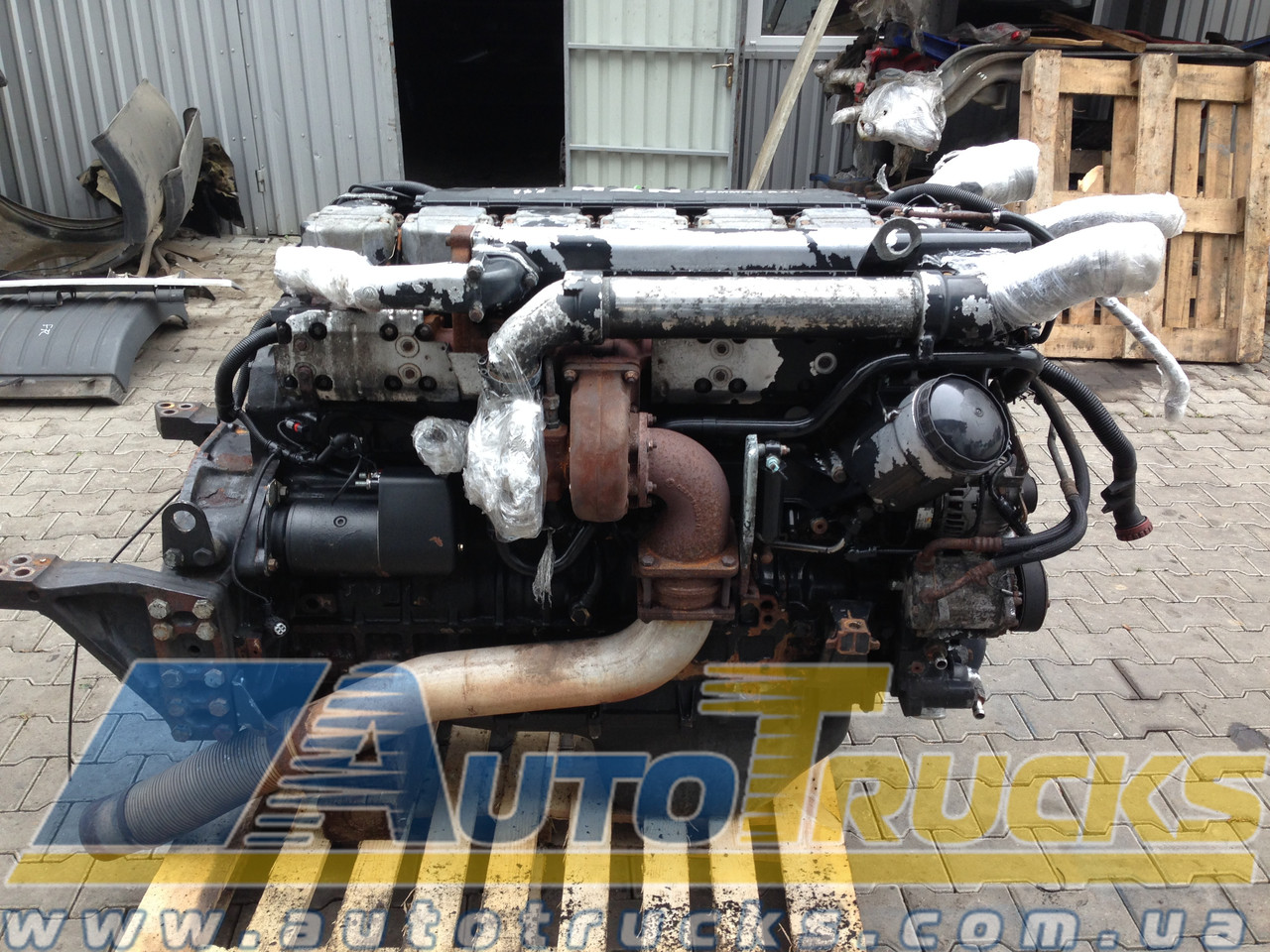 Купить Двигатель/МОТОР D2876 LF12/13/25 Б/у для MAN TGA, цена 172786.64 ...