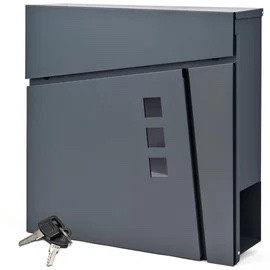 Почтовый Ящик для Писем и Газет для Частного Дома SN3681-1 (антрацит ...
