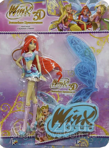 Колекційна фігурка Winx Club 3D Bloom Believix Блум Вінкс Чарівна ...