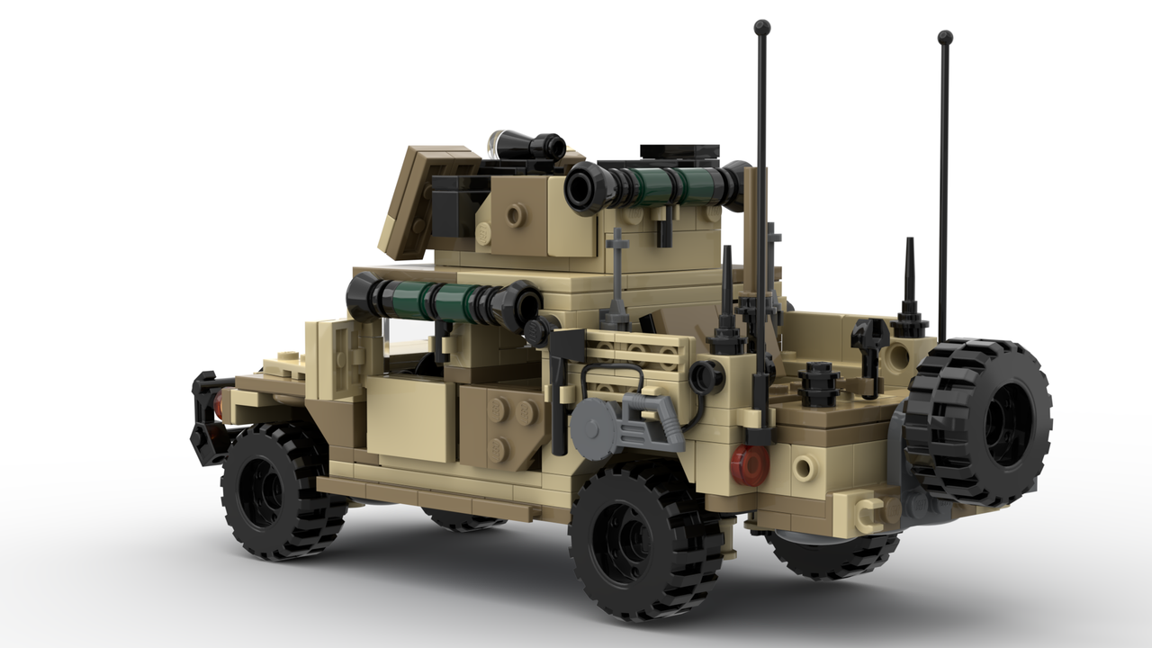 Купити Кастомні набори з конструктора LEGO HUMVEE SPECIAL OPERATIONS ...