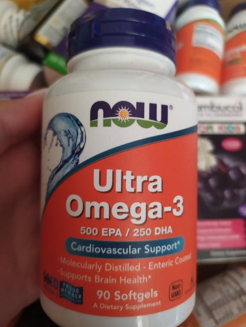 Омега 3 Ультра Ultra Omega 3 Now Foods 90 Шт — Купить Недорого на Bigl ...