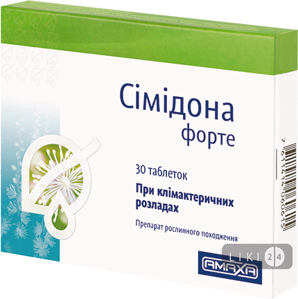 Купить Симидона Форте табл. 13 мг блистер №30, цена 594 грн — Prom.ua ...