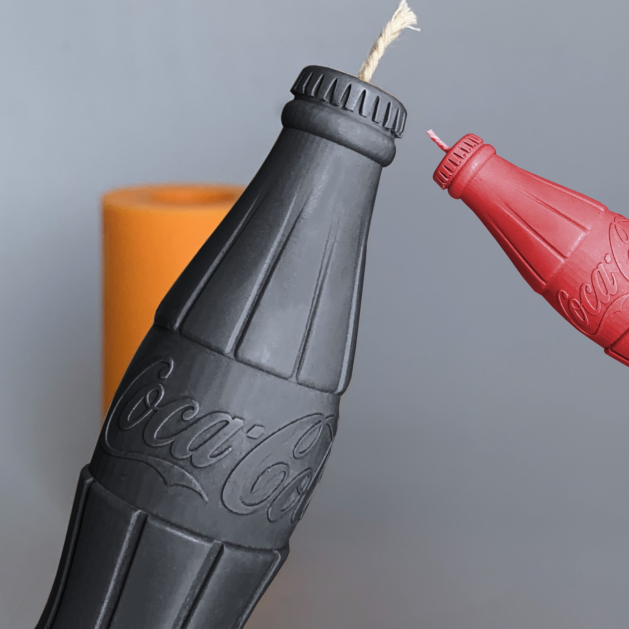 Купить Силиконовая форма "свеча Coca-Cola" 14 см молд для воска, цена ...